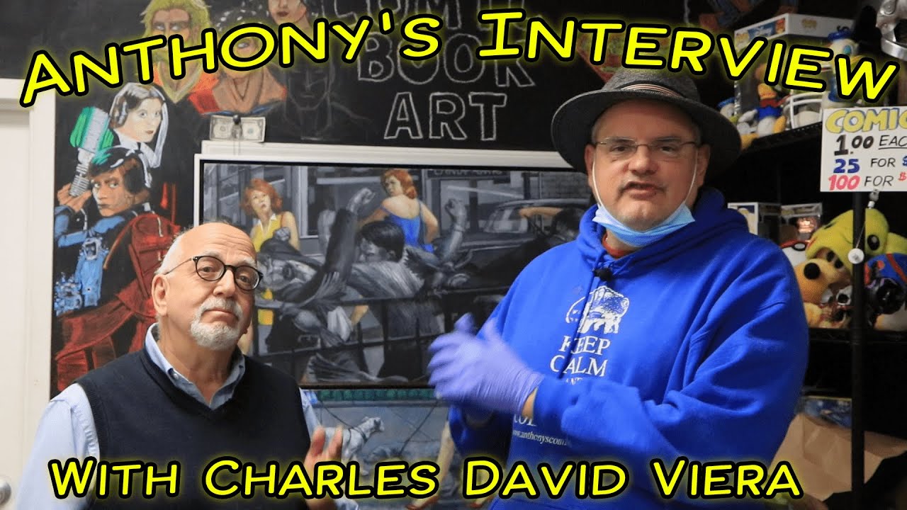 Anthony's Interview with artist and painter Charles David Viera - YouTube