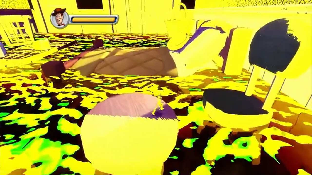 Everything is Yellow, Toy Story 3 The Video Game Xbox360 (Stream Clip 9 ...