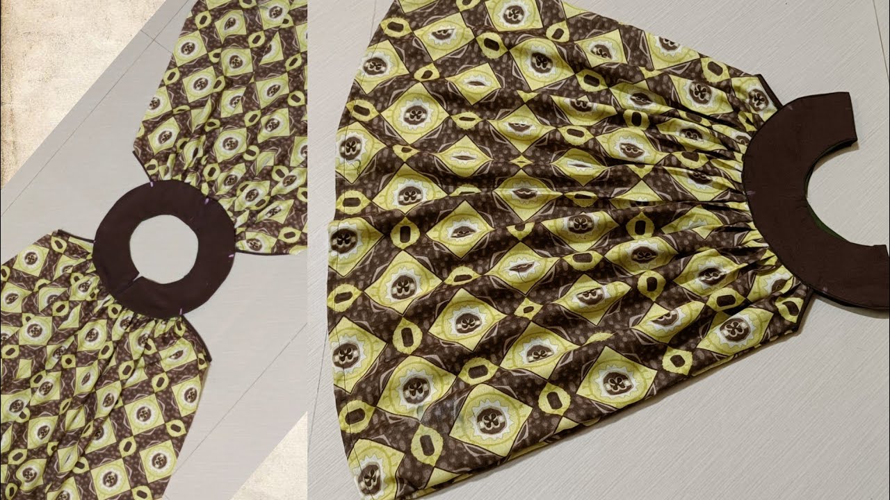 Yoke Baby Frock Cutting And Stiching//Yoke Baby Frock//Aiza creation's ...