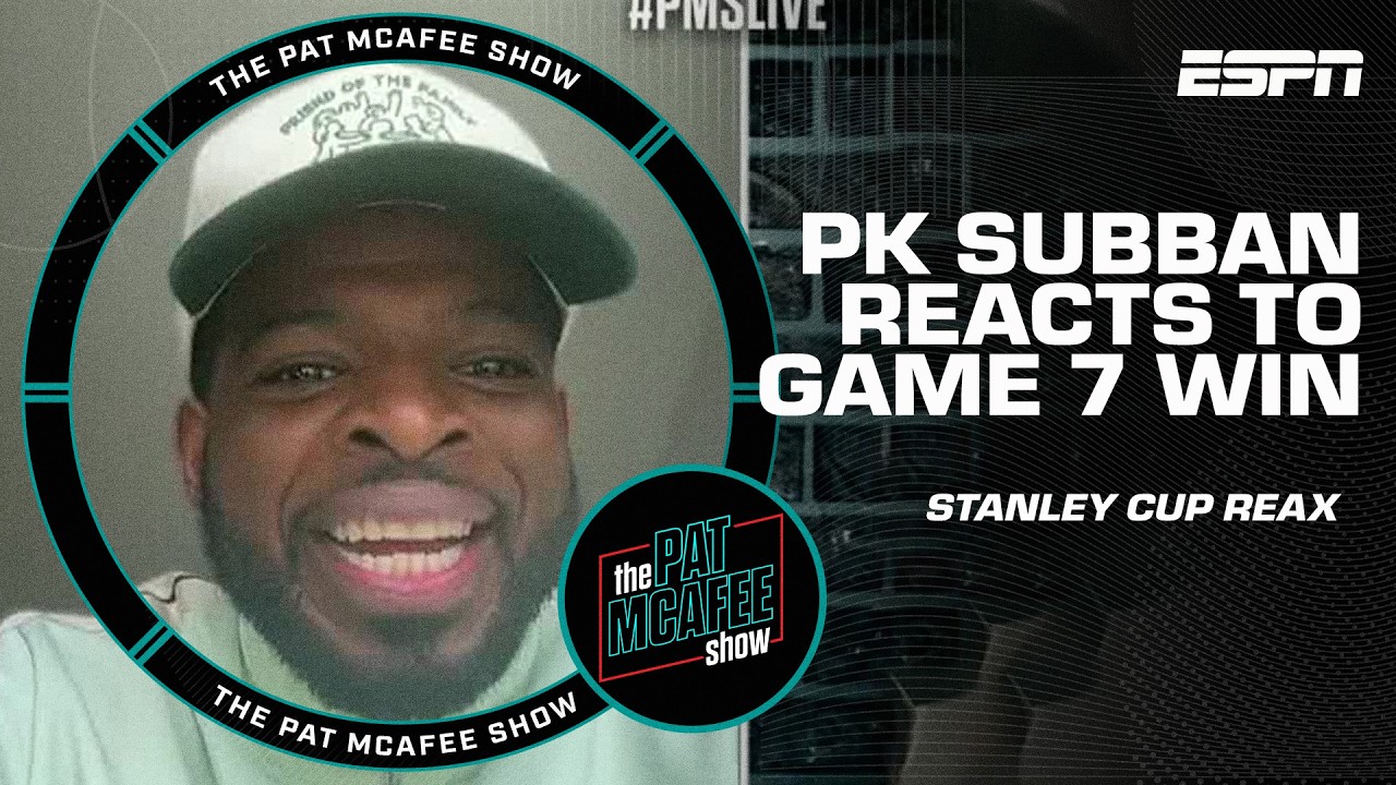 The Florida Panthers believed in each other 🙌 - P.K. Subban on Stanley Cup win | The Pat McAfee ...