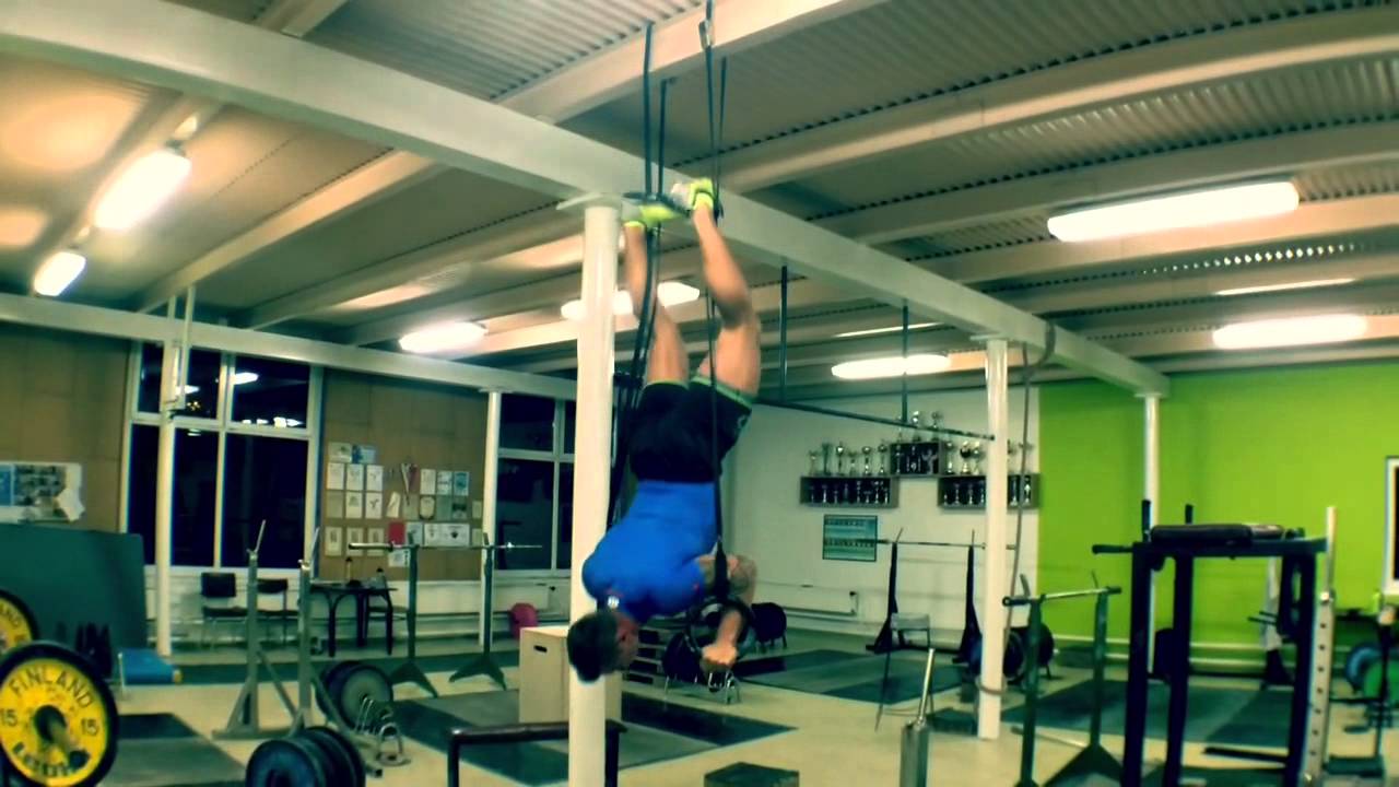 Filip Trojovsky ring SKILLS & HSPU - YouTube