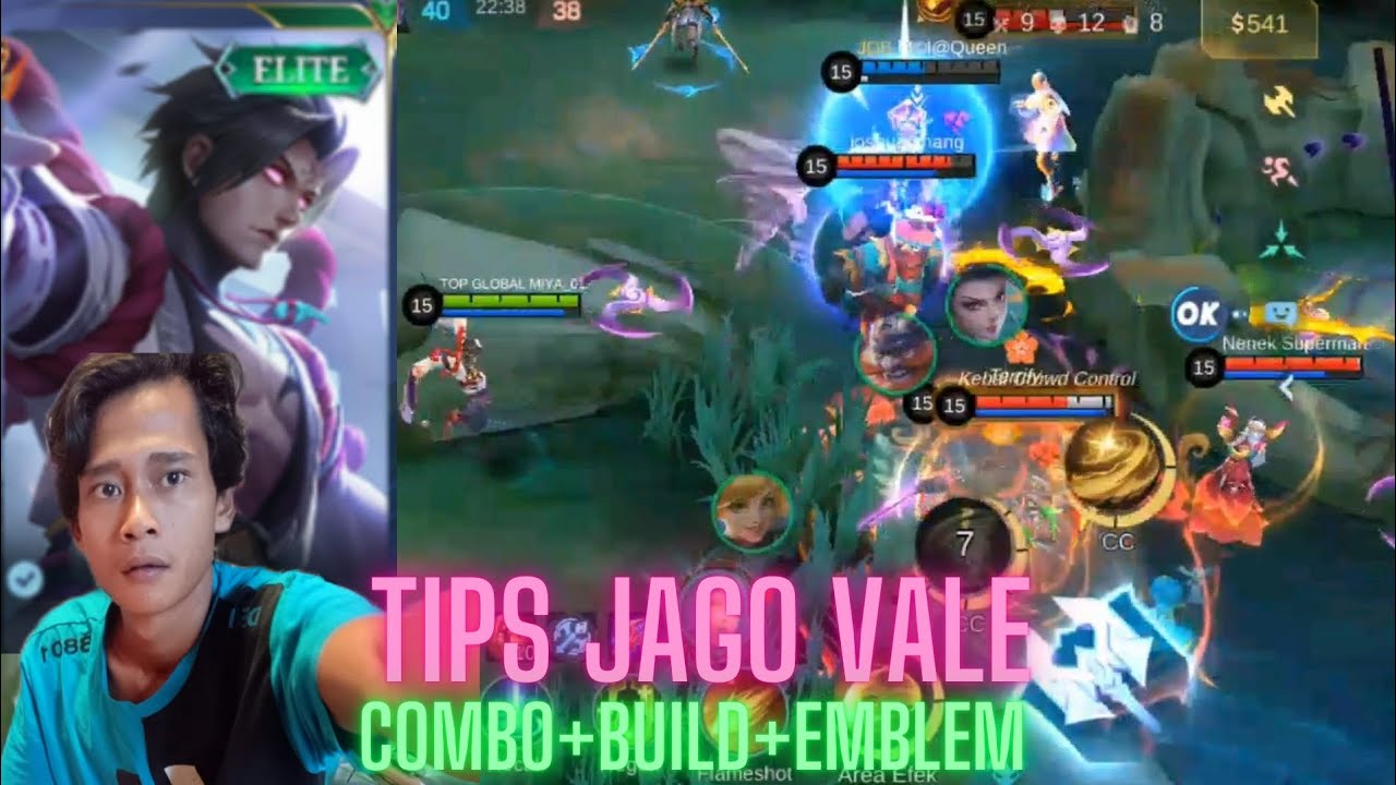 CARA MAIN VALE BUFF BUILD & EMBLEM TERBARU 2025 MLBB - YouTube