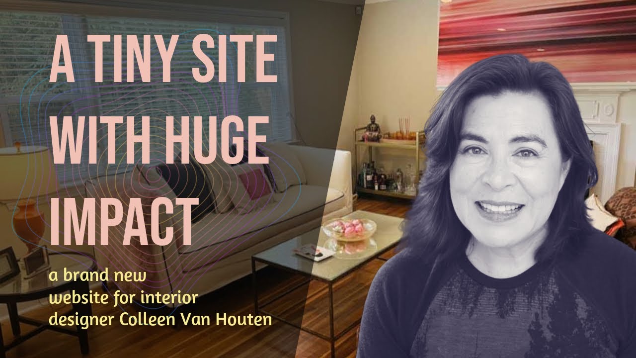 A brand new site for Colleen Van Houten Design - YouTube