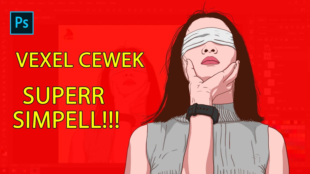 Vexel Cewek Simpel | Vexel Portrait - YouTube