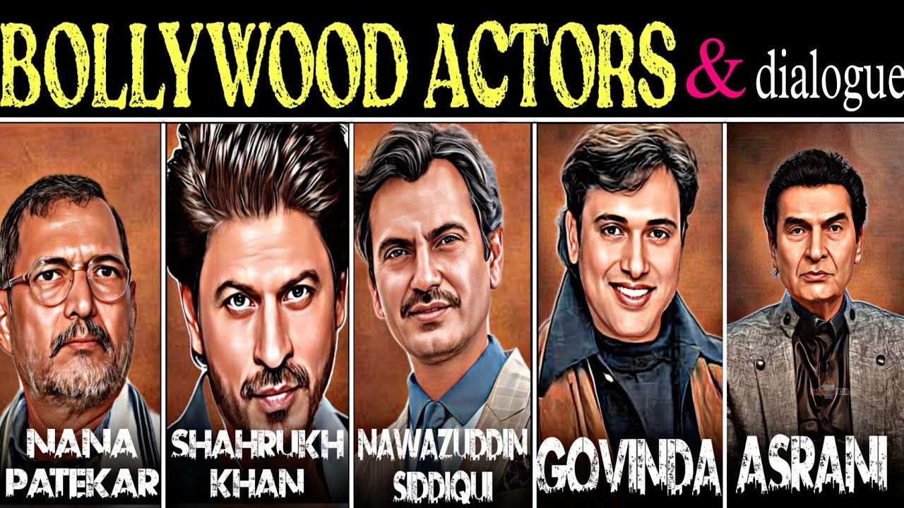 Bollywood Heroes and Their Iconic Voices - YouTube