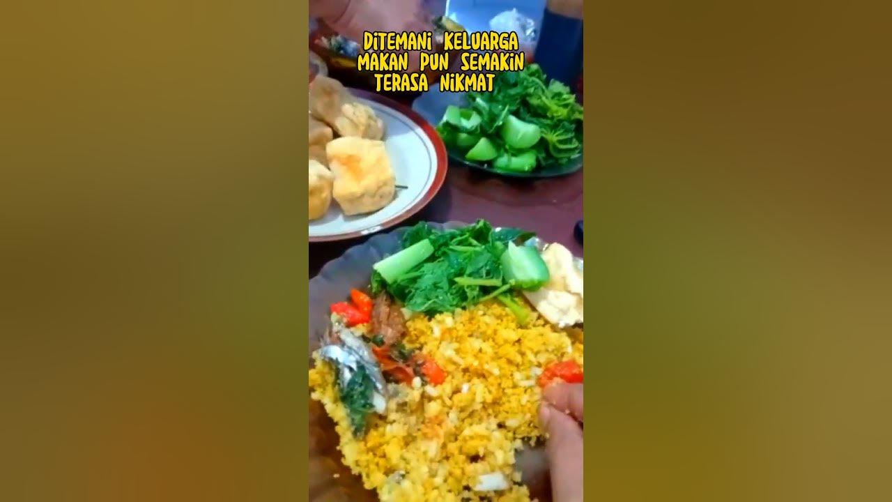 Nasi Ampok Jagung Lauk Ikan Asin Kepala Ikan Pedas Youtube
