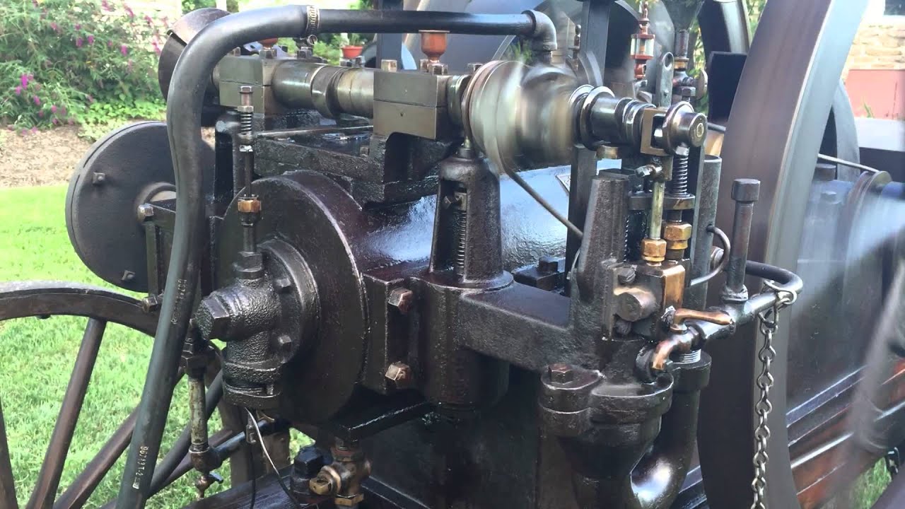 6hp Springfield Gas Engine - YouTube