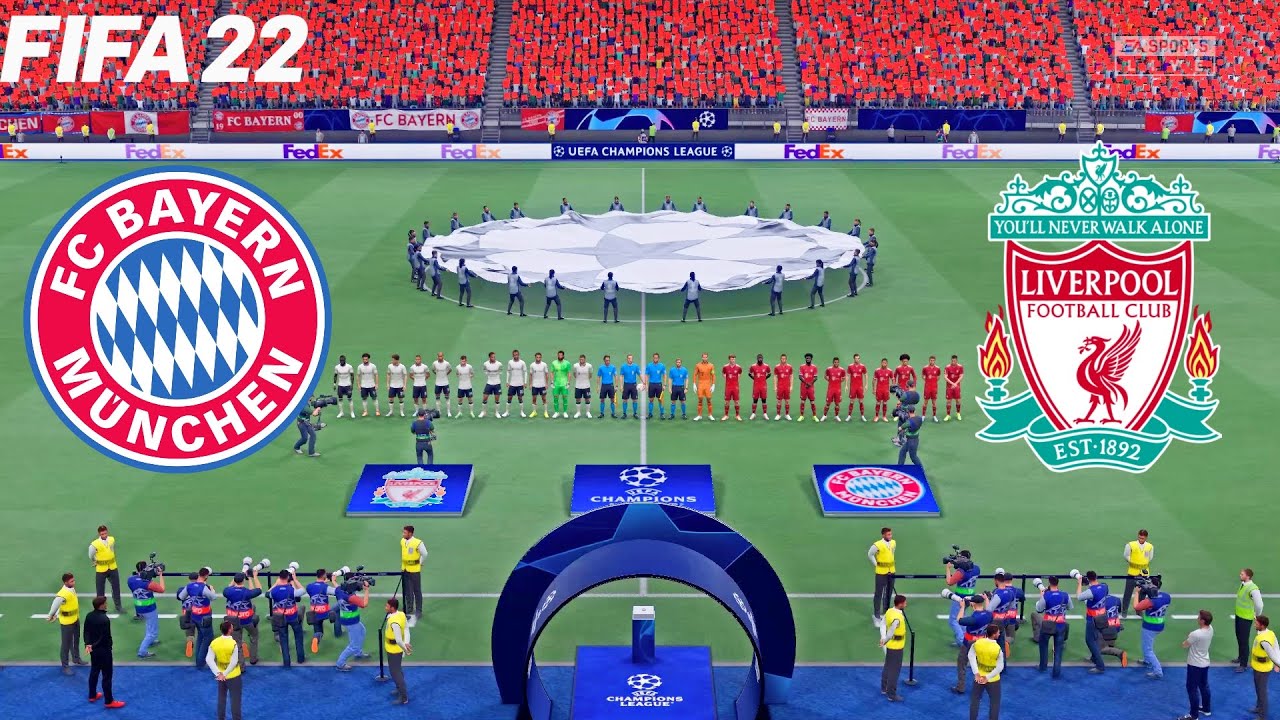 FIFA 22 | Bayern Munchen vs Liverpool - UCL UEFA Champions League ...