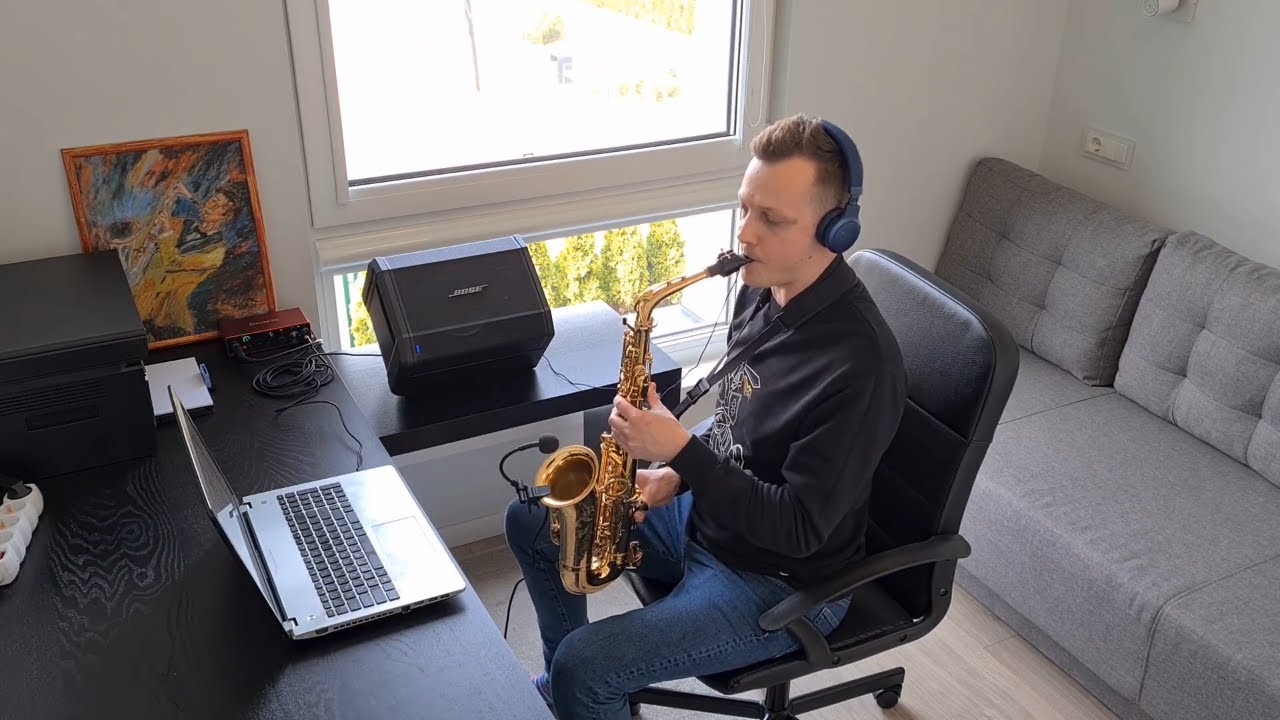 Miley Cyrus "Flowers" (saxophone cover by Vytautas Petrauskas) - YouTube