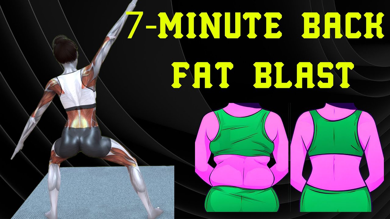 Bye-Bye Bra Bulge: 7-Minute Back Fat Blast for Women - Powerful Exercises to Banish Back Fat at ...