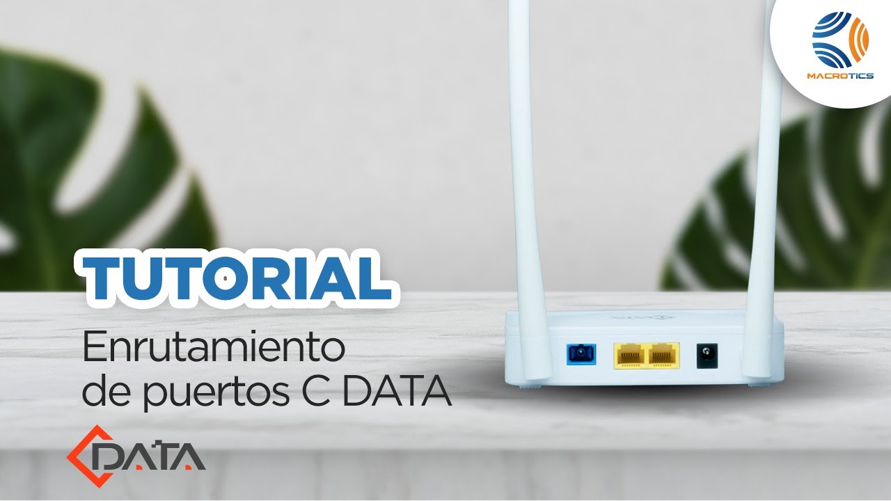 TUTORIAL "Enrutamiento de puertos C DATA" Miguel Paz Especialista de ...