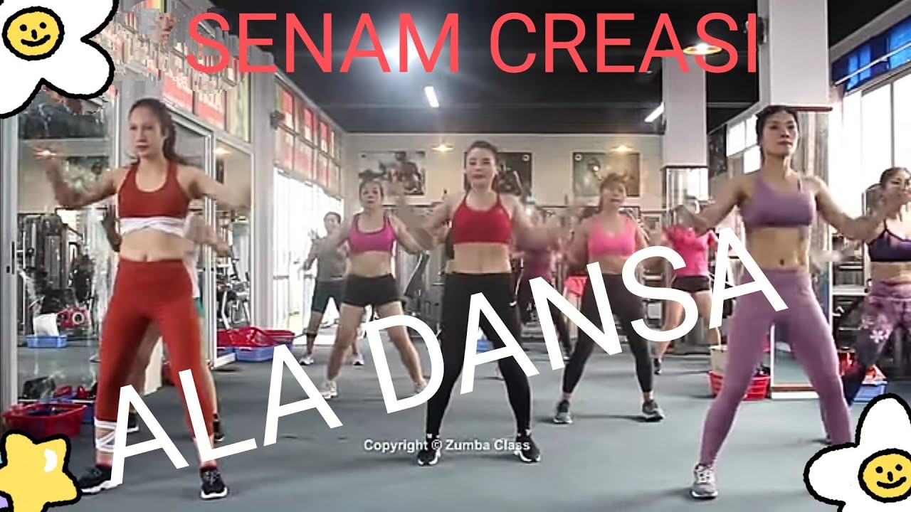 #162.Senam Creasi Zumba||Ala Dansa Music Terbaru||Mudah Diikuti, By Anast||Tangerang Indonesia ...