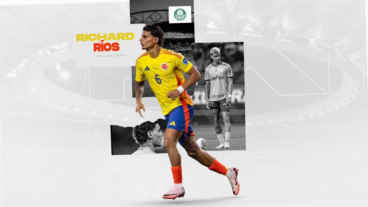 Richrad Rios CM/DMC Palmeiras Highlights - YouTube