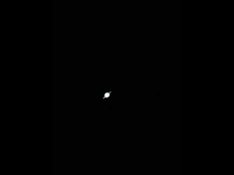Saturn through my 10" lx200 Meade telescope - YouTube