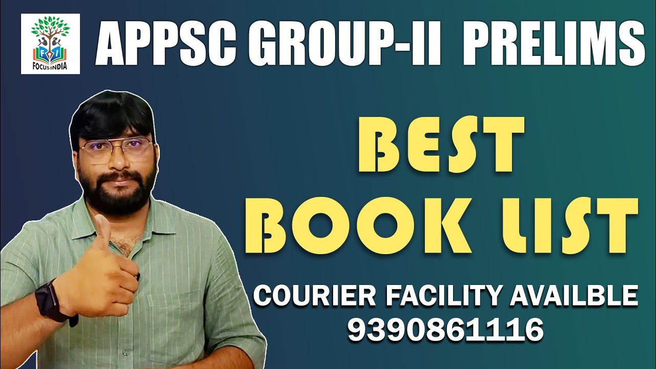 APPSC GROUP-2 SCREENING BEST BOOK LIST||Competitive exams||BOOKS||Best ...