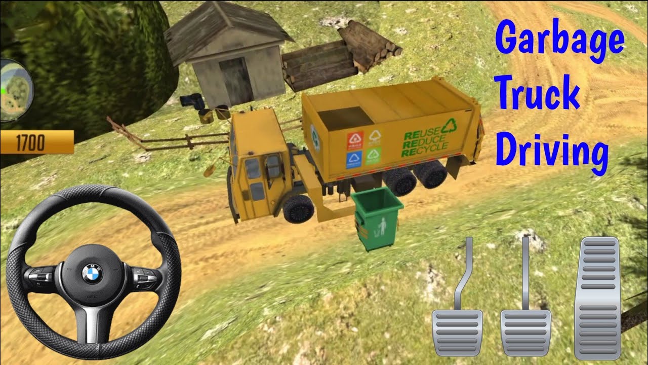 Truck Simulator games 🎯 next level - Real Garbage Truck Simulator - Big ...