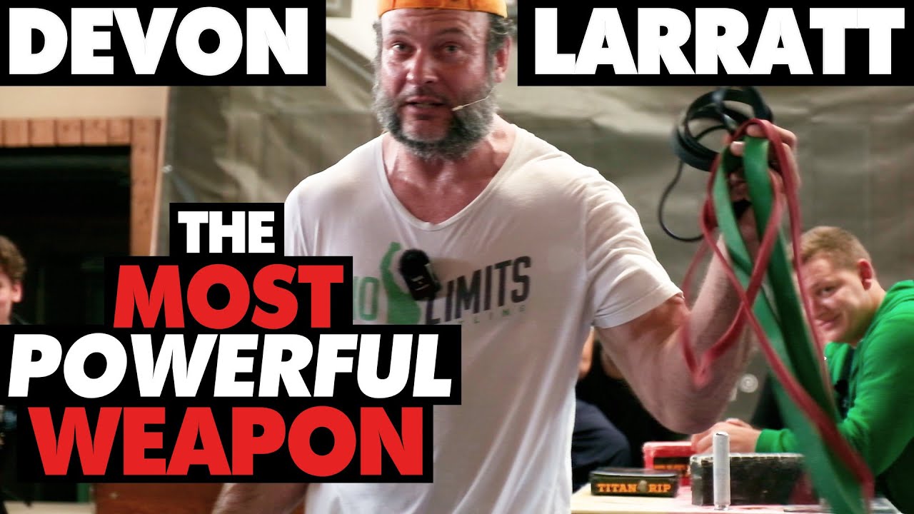 Devon Larrat predicts the FUTURE of Armwrestling! The most Powerfull ...