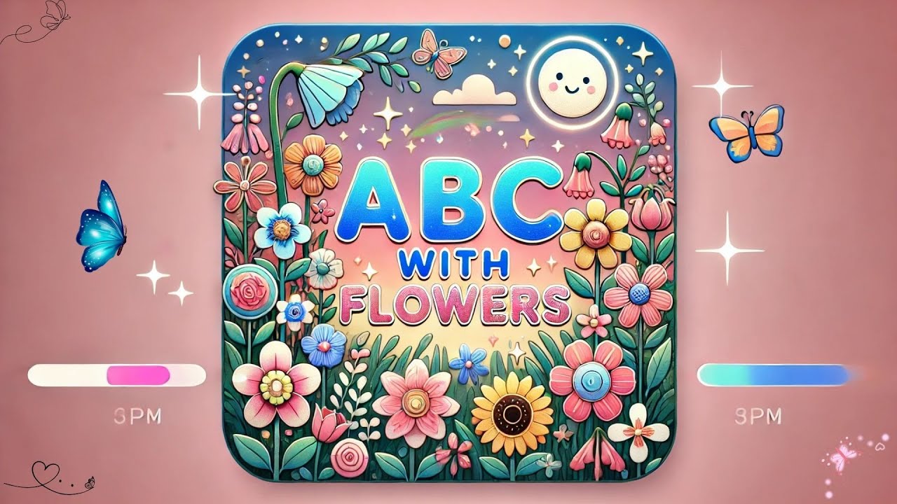 🌸🌼 ABC Flower Song – Bloom & Sing! 🌷| Bloom & Learn ABC Flower Song ...