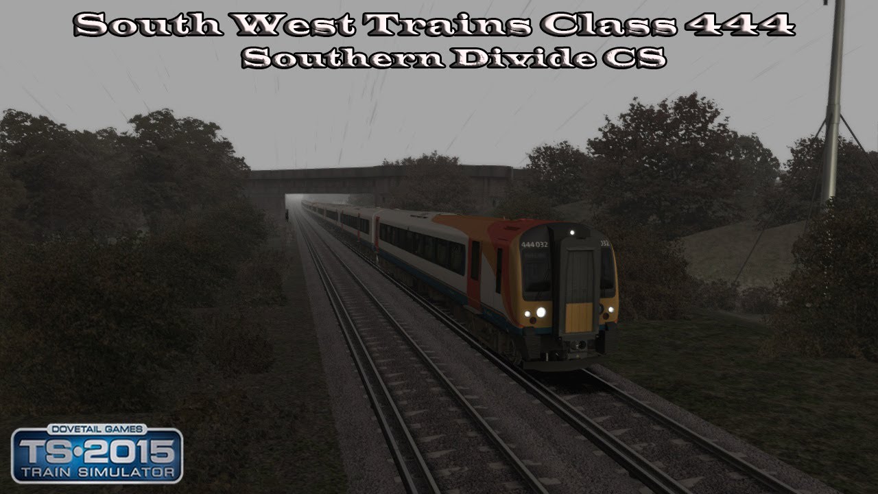 Train Simulator 2015 - Career Mode - South West Trains Class 444 ...