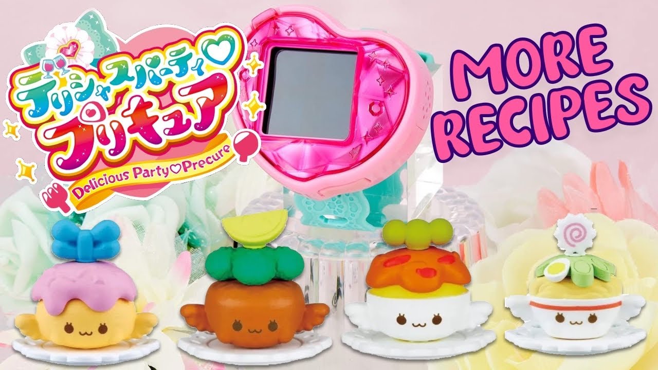 Delicious Party♡Pretty Cure - NEW recipes added to the Watch. Let's ...