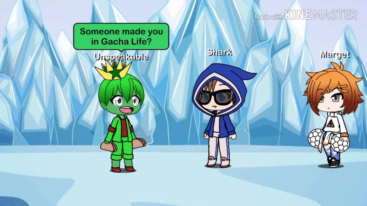Shark and Unspeakable Reunite with Marget! - Gacha Life - YouTube