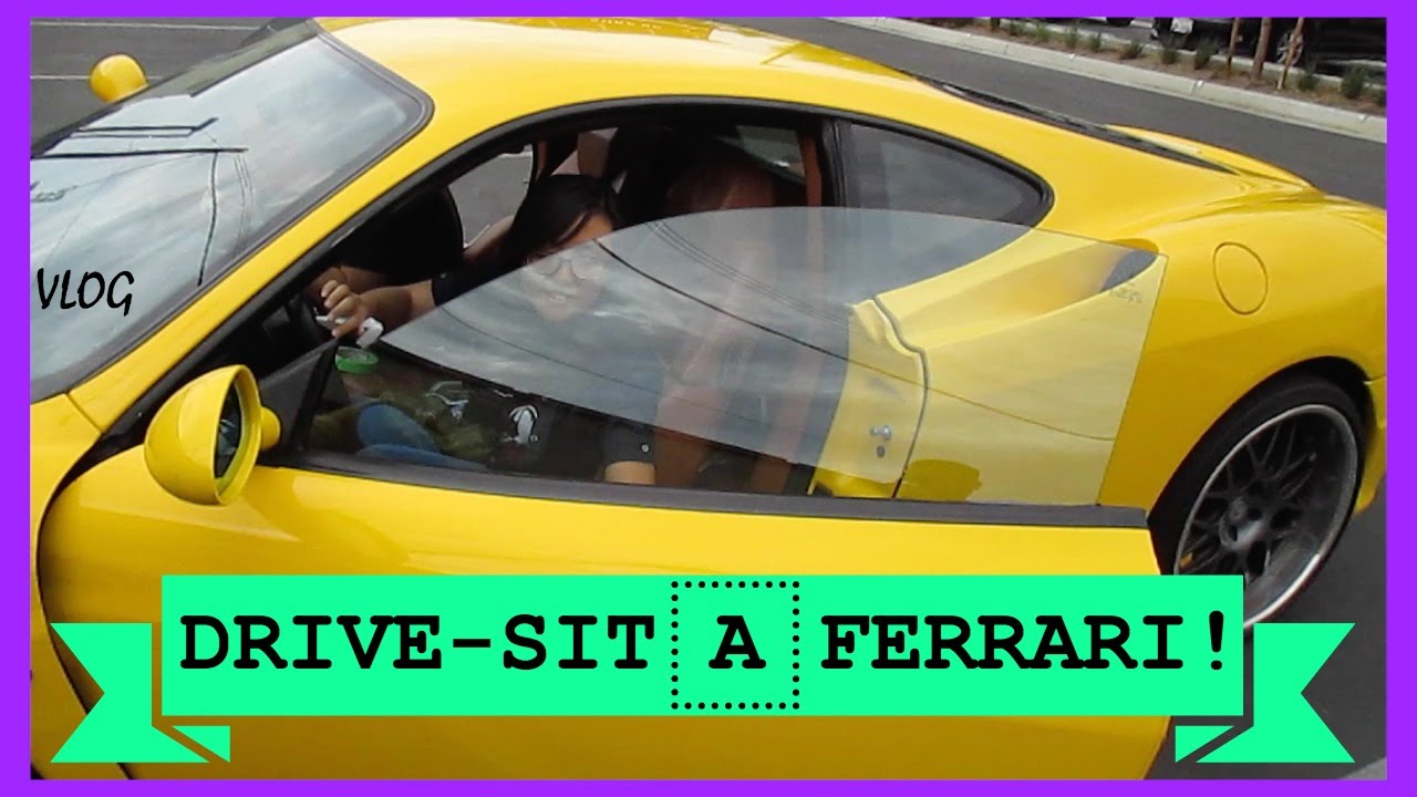 DRIVE-SIT A FERRARI! - YouTube
