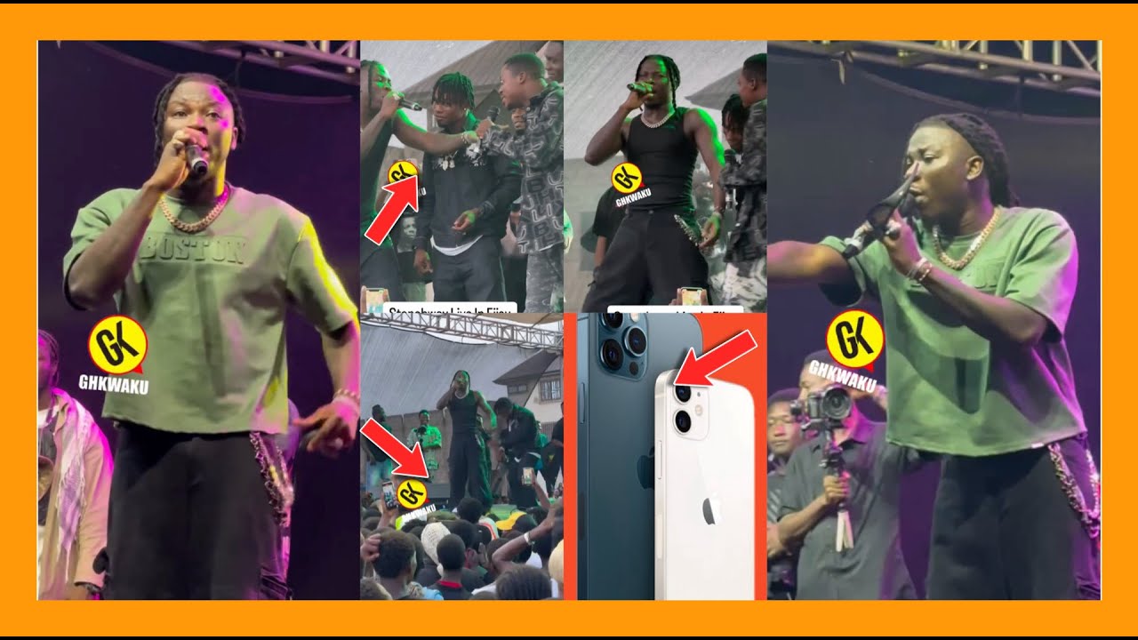 Stonebwoy Surprises Female Fan With 90 Million iPhone 12 After Th!eves ...