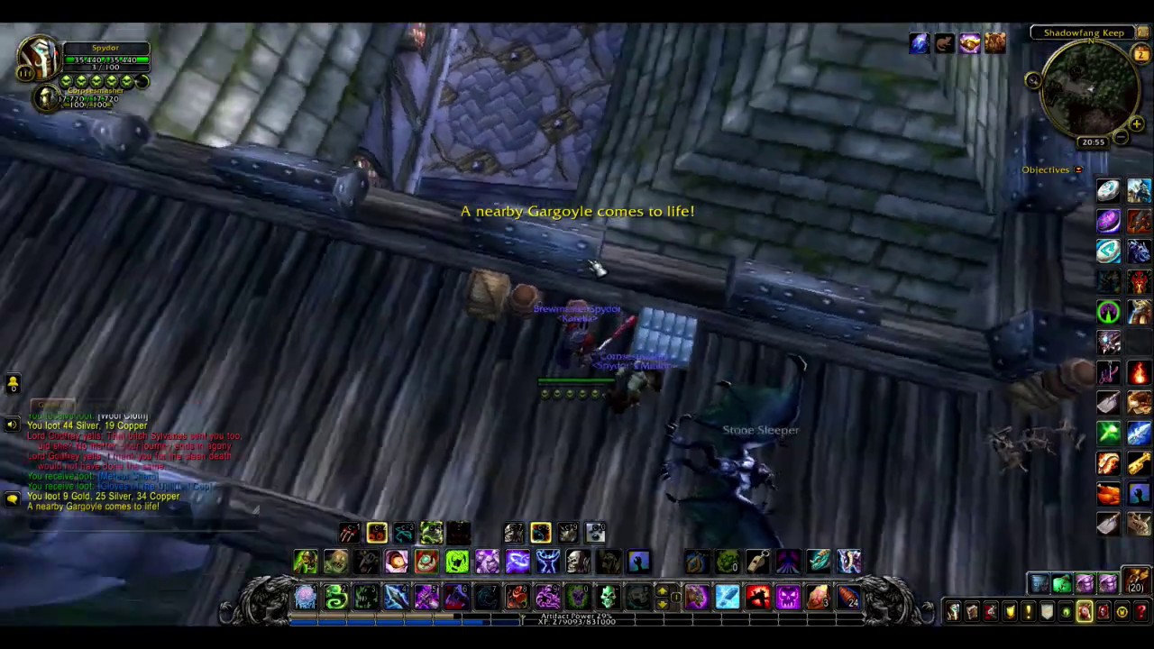 World of Warcraft - Shadowfang Keep normal and heroic fun runs :) - YouTube