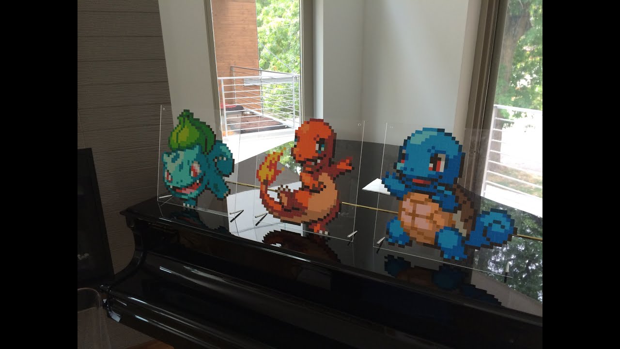 1x1 - Pokemon Starters Red/Blue - YouTube