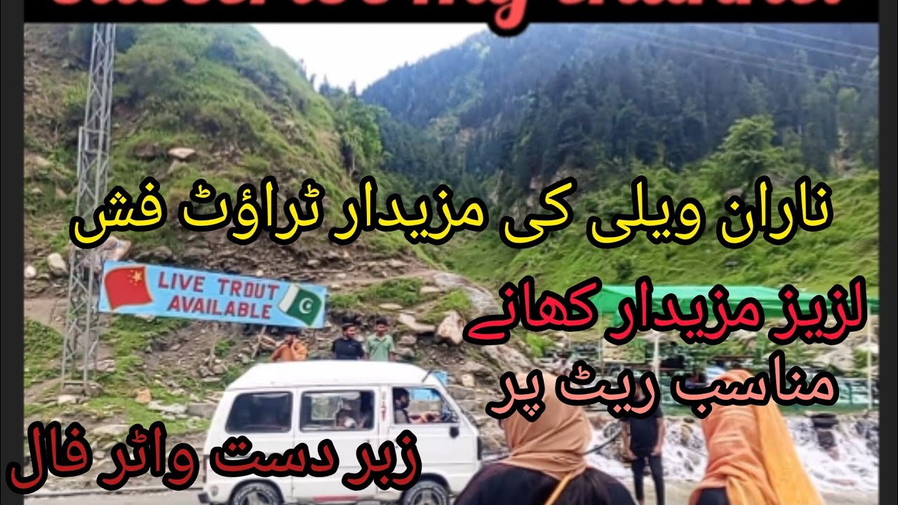naran live trout Fish point near suki kinari dame naran valley ka tour ...