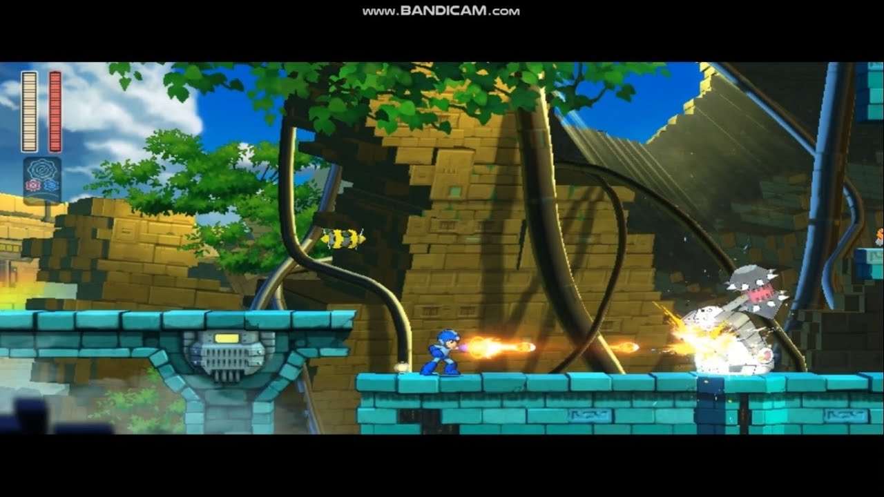 Mega Man 11 - Block Man Stage ( PC Gameplay) No Commentary - YouTube