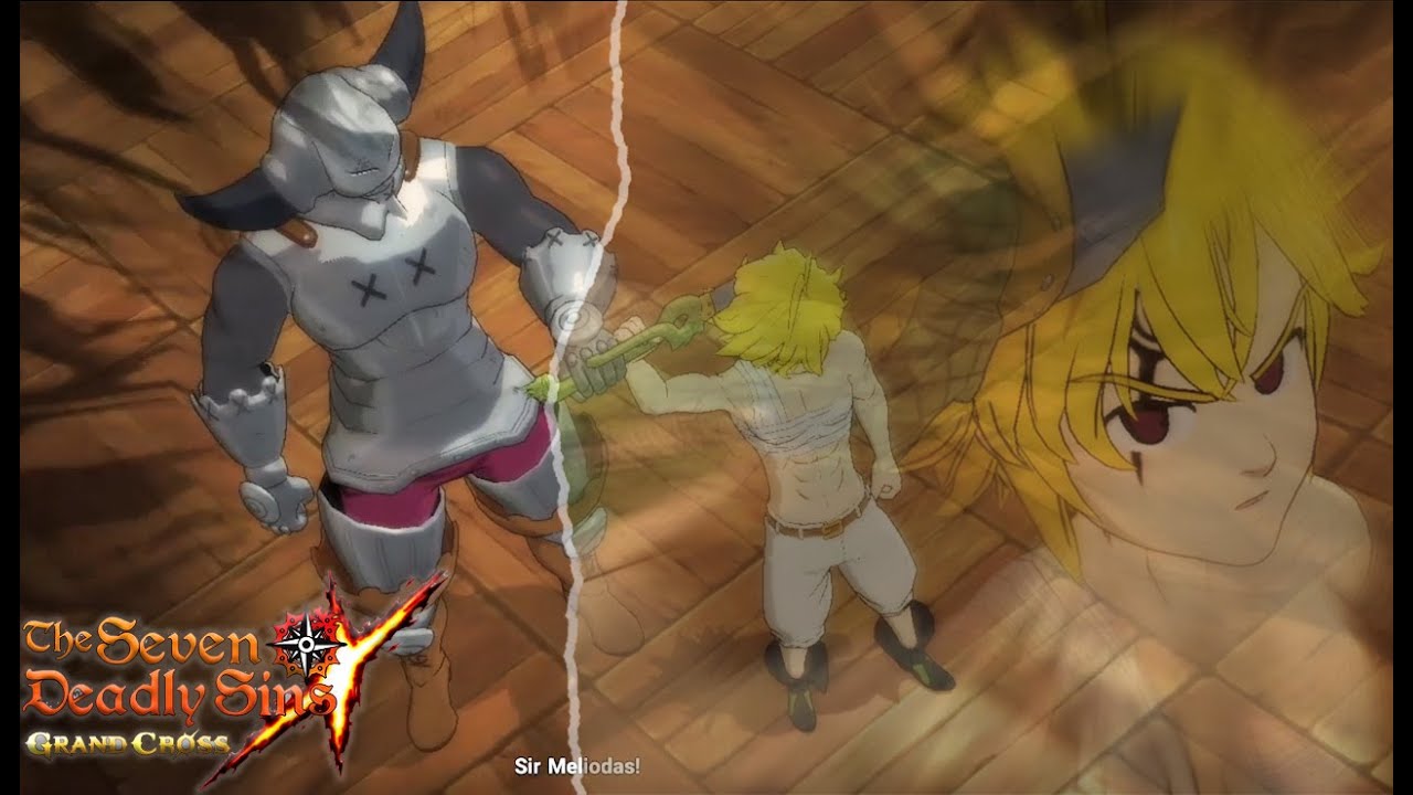 [7DS] Golgius Tries to Take Meliodas 's Sword - YouTube