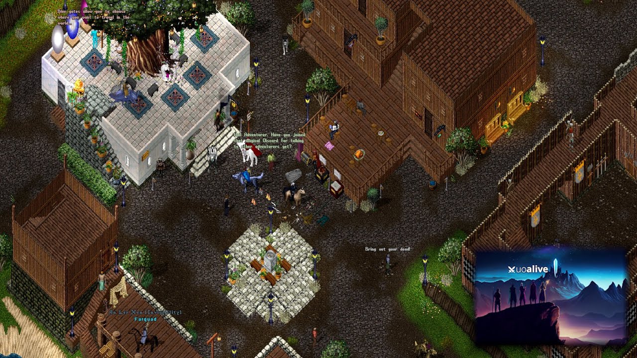 Timelapse of New Players in New Haven - UOAlive.com a Free to Play ...