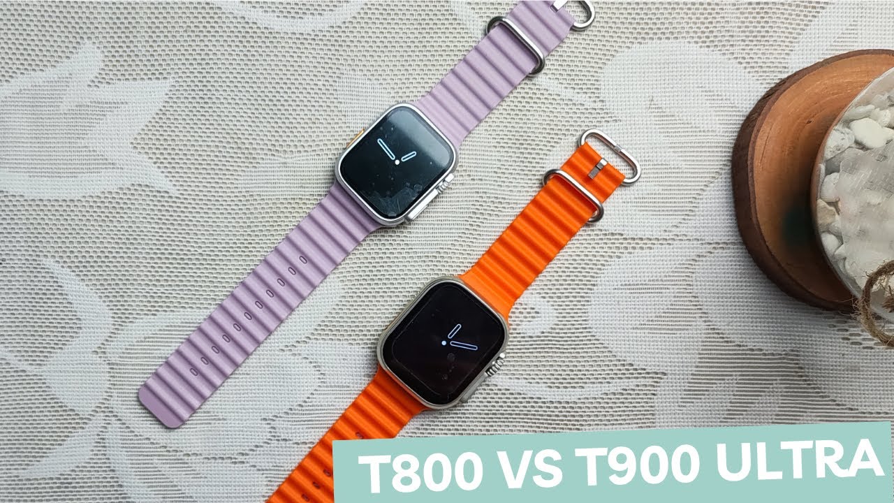 Comparison of T800 Ultra and T900 Ultra | Smartwatch Murah yang Mirip ...