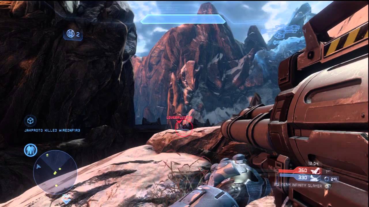Halo 4 bazooka overkill |clip 1 - YouTube