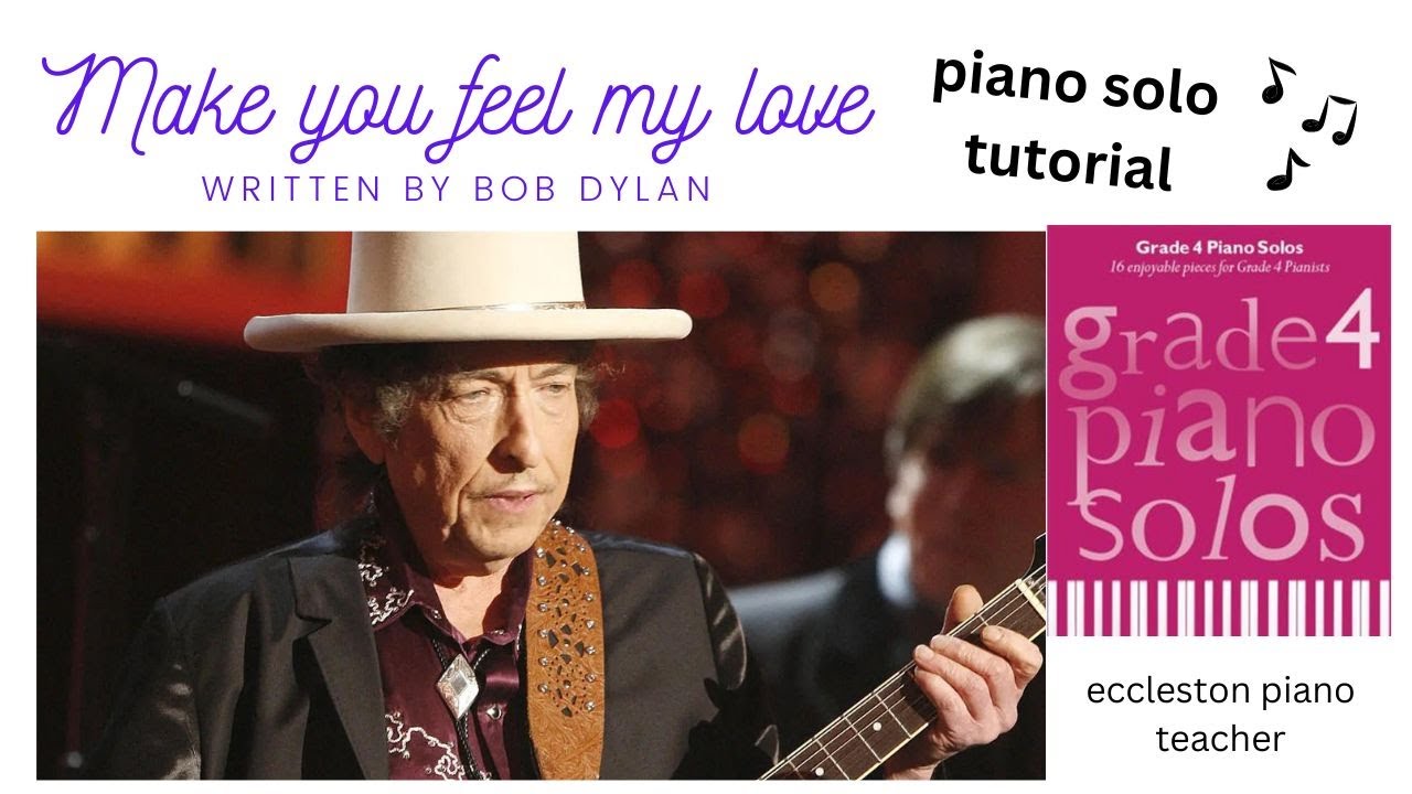 Bob Dylan Make you Feel my Love Piano solo to help with rhythm - YouTube