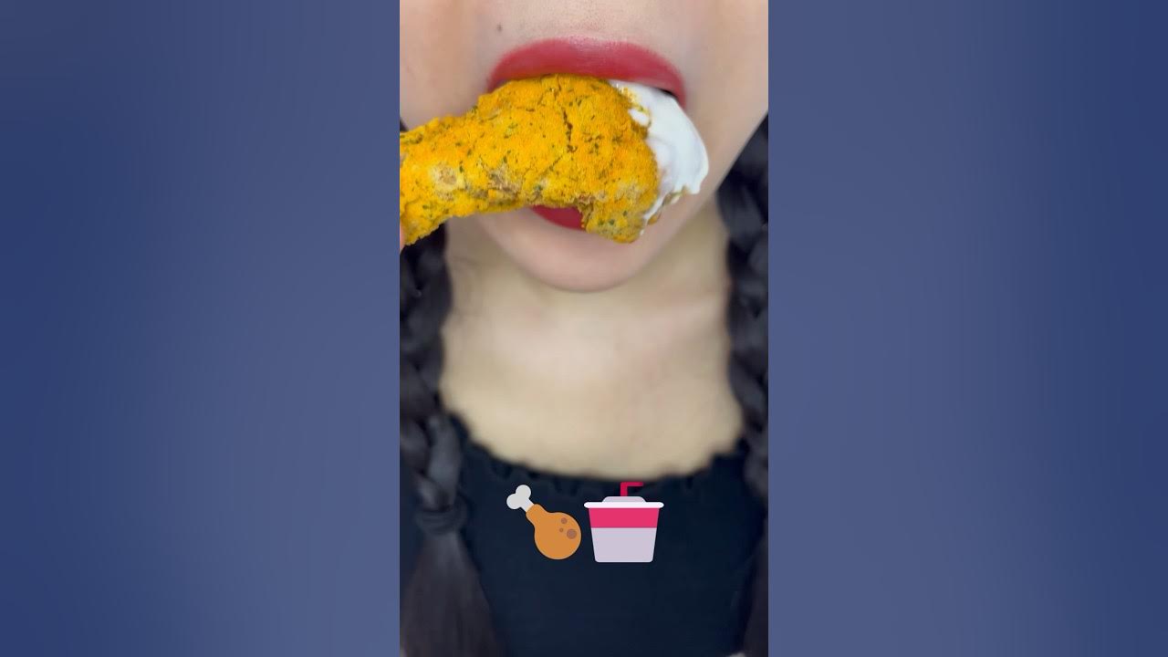 Asmr Bhc Bburinkle Fried Chicken Eating Sounds Youtube