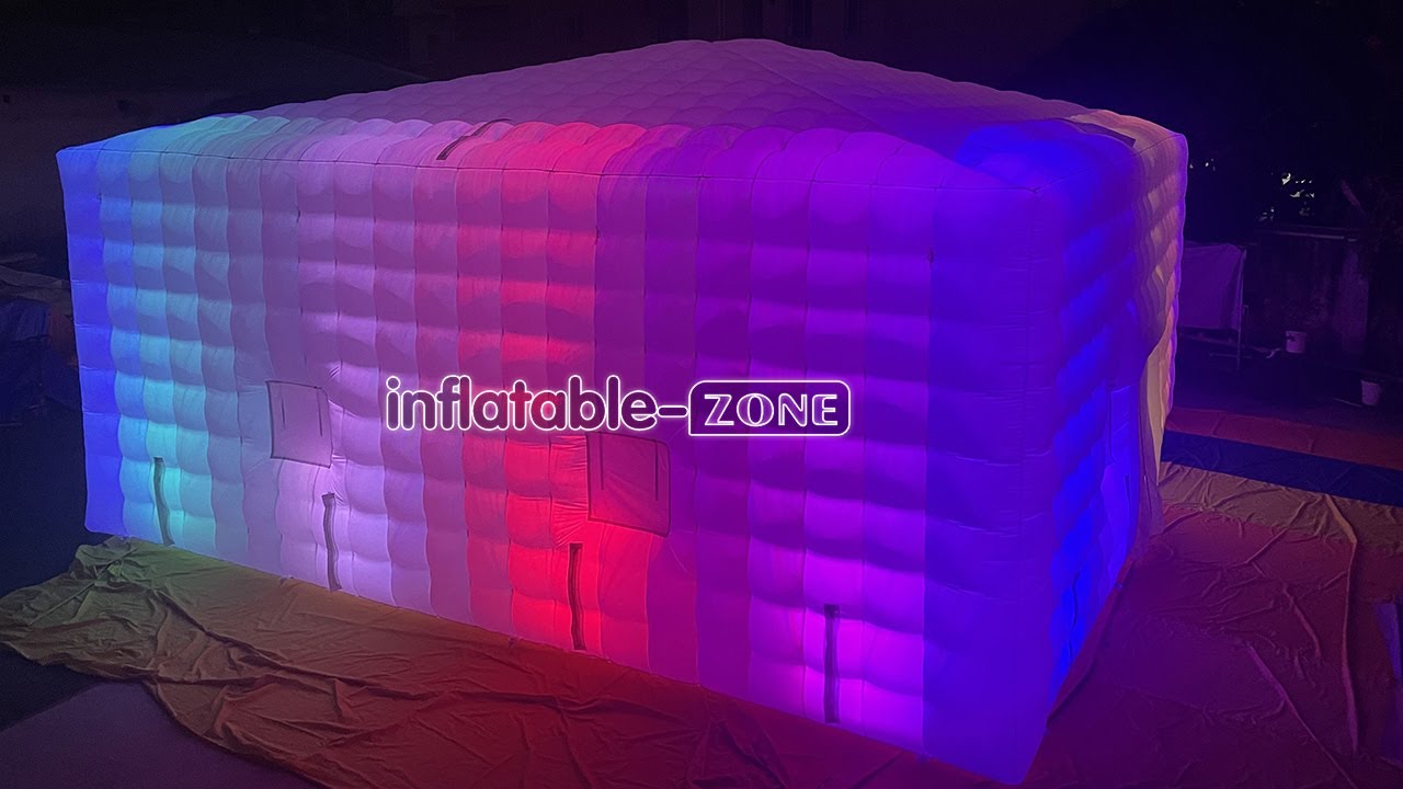 10x10m Portable Inflatable Night Club Hire Blow Up Nightclub Inflatable ...