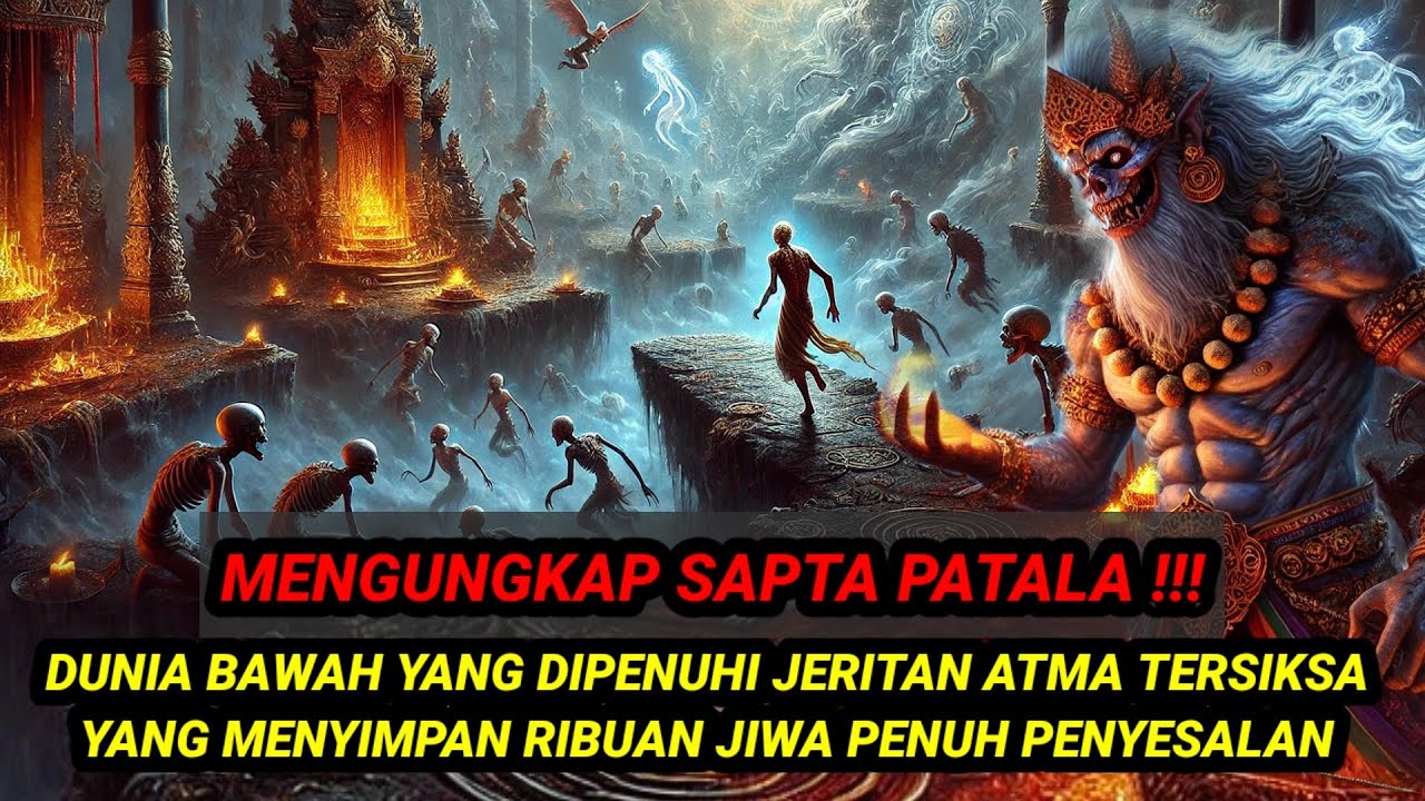 MENGUNGKAP SAPTA PATALA‼️DUNIA BAWAH YANG DIPENUHI JERITAN ROH DAN ...
