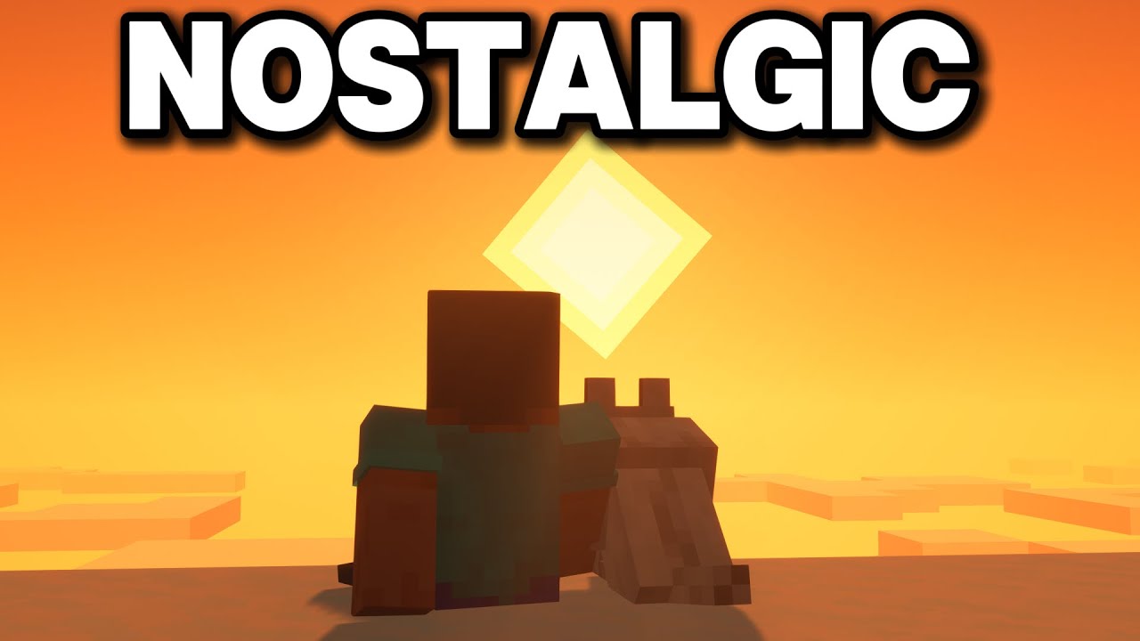 Minecraft Nostalgia Hits Different - YouTube
