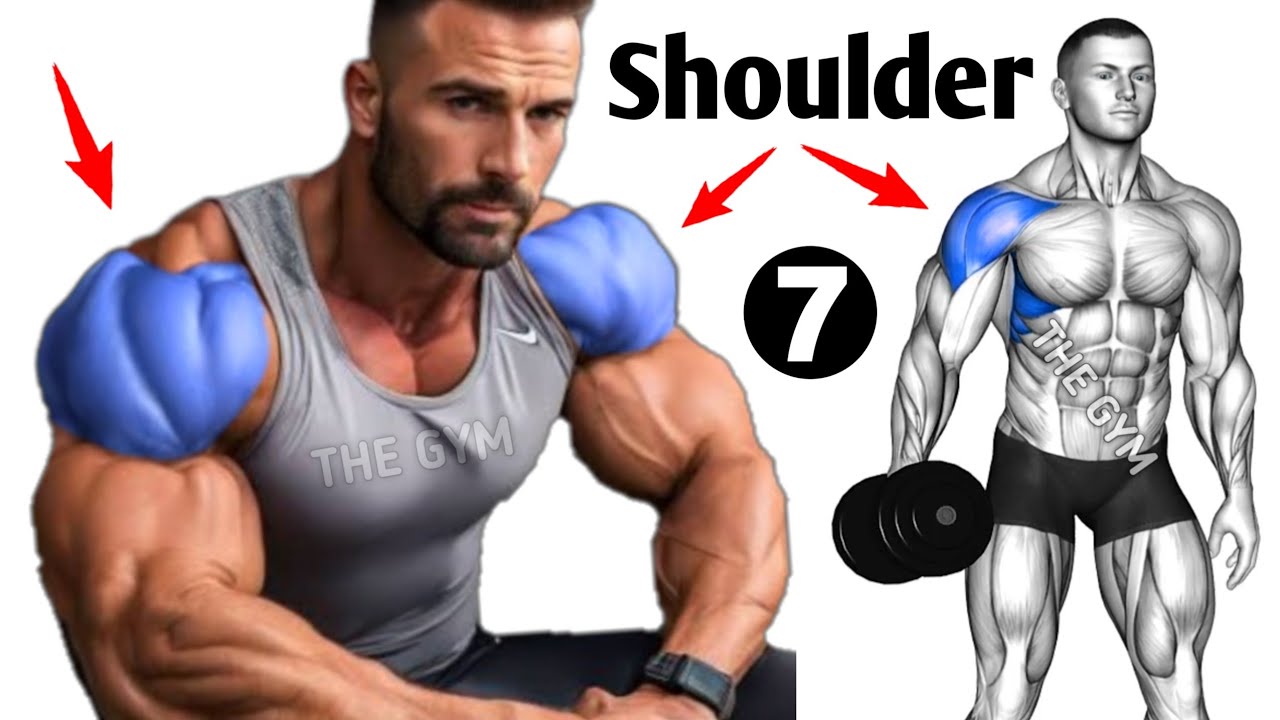 7 Shoulder Workout At Gym - YouTube
