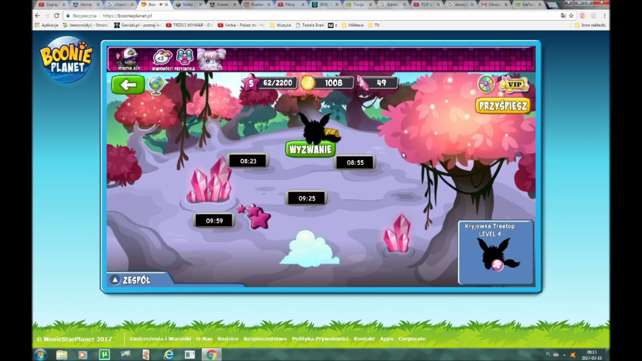 BooniePlanet / minigame Boonie Planet / yes game - YouTube