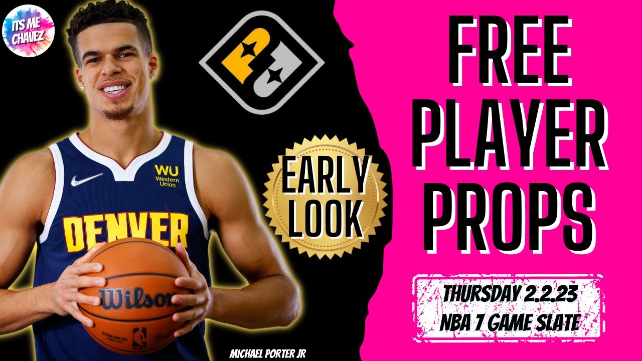 FREE PRIZEPICKS 2/2/23 🏀 NBA PLAYER PROPS EARLY LOOK #playerprops - YouTube
