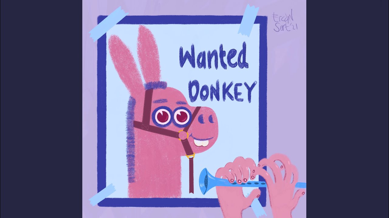 Donkey Wanted, Donkey Painting Time Lapse - YouTube