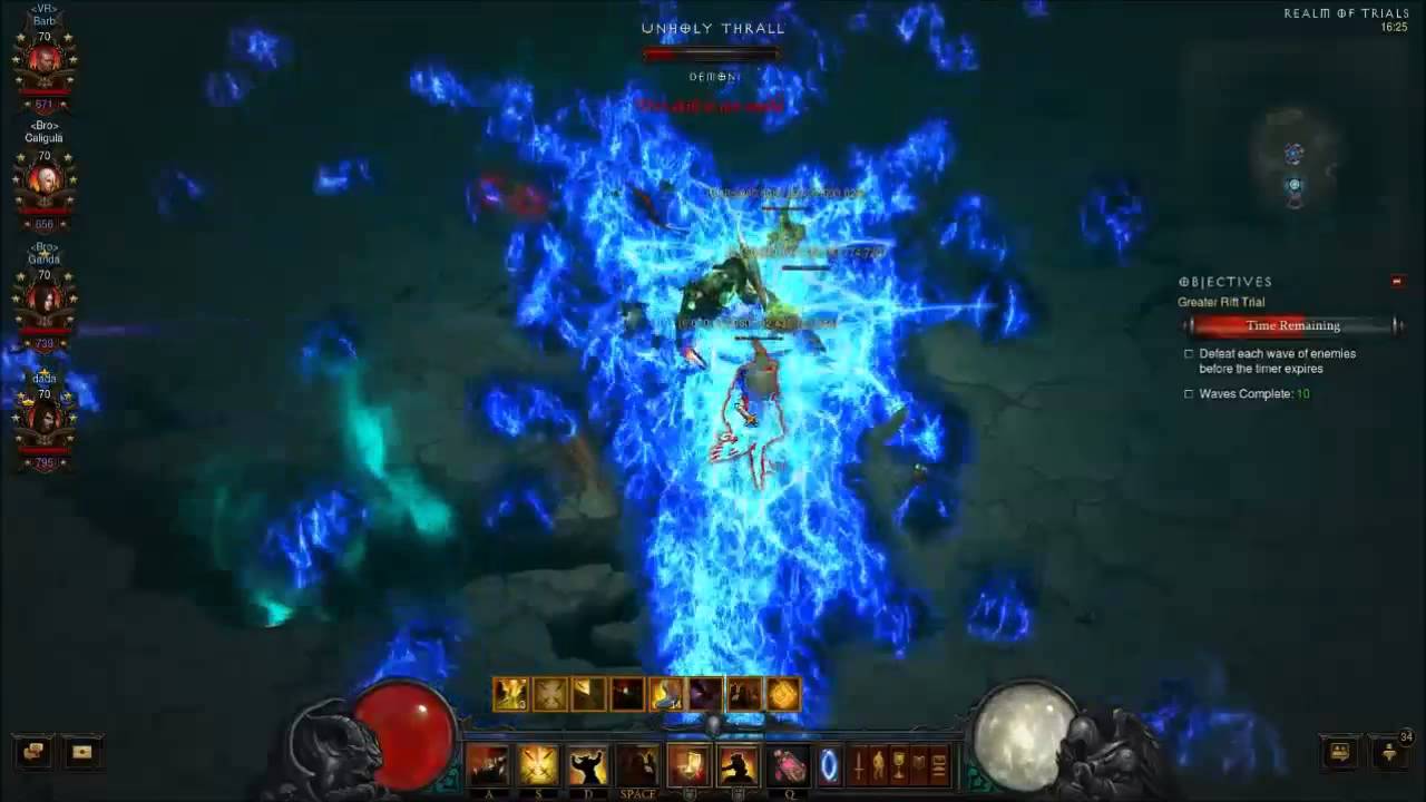 Diablo 3 realm of trials Keystone lvl 50! - YouTube