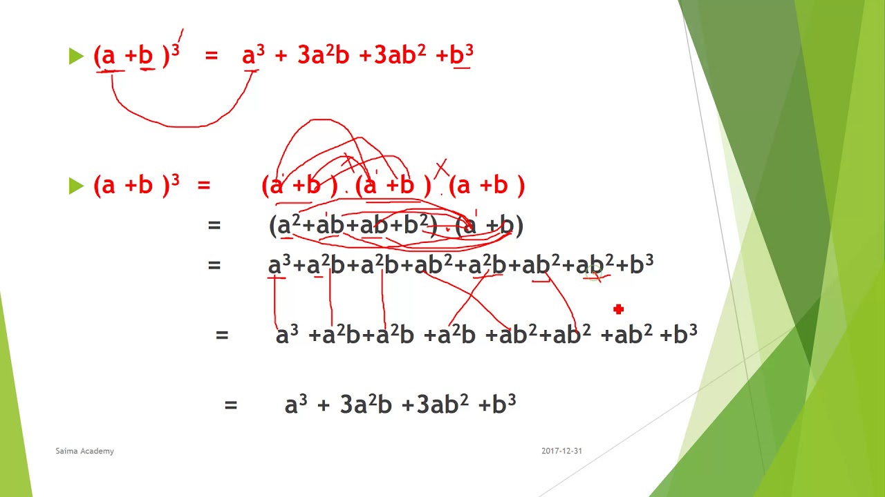 Algebraic Expressions and Algebraic Formulas: Lesson 5 of 8 - YouTube