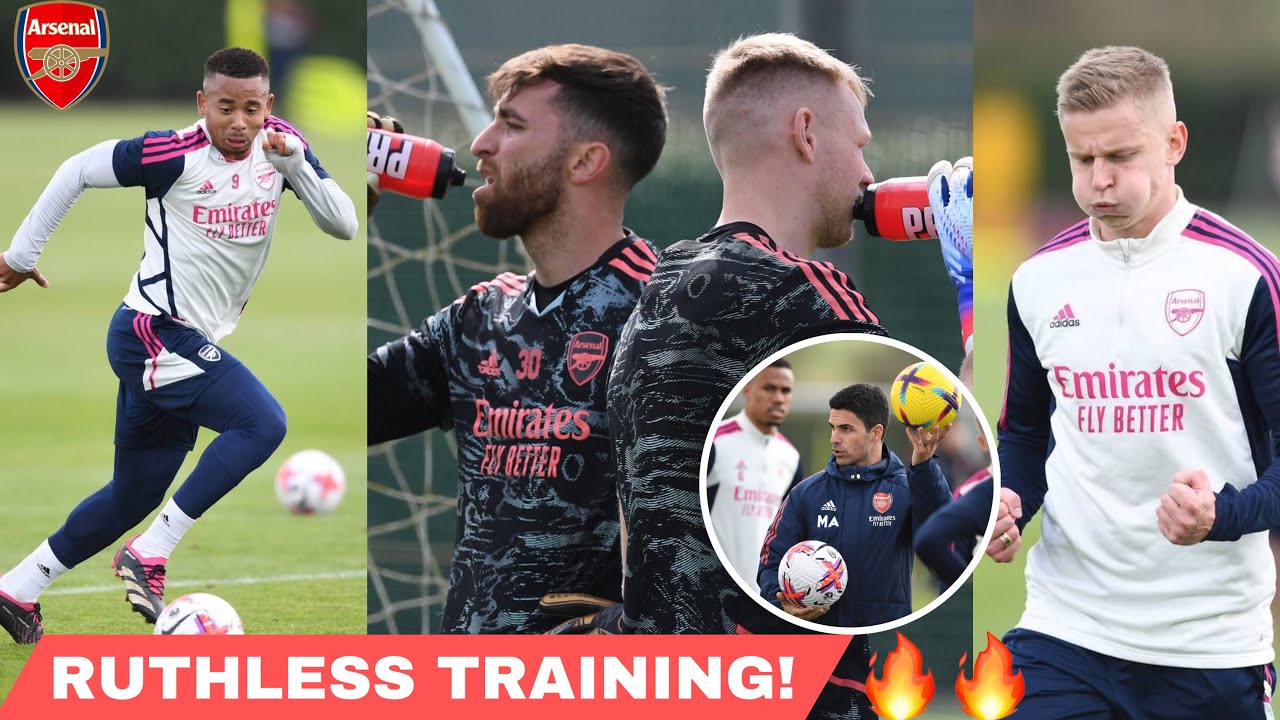 Focused!🔥Arsenal Final “Brutal” Training Session Ready for Liverpool!💪 ...