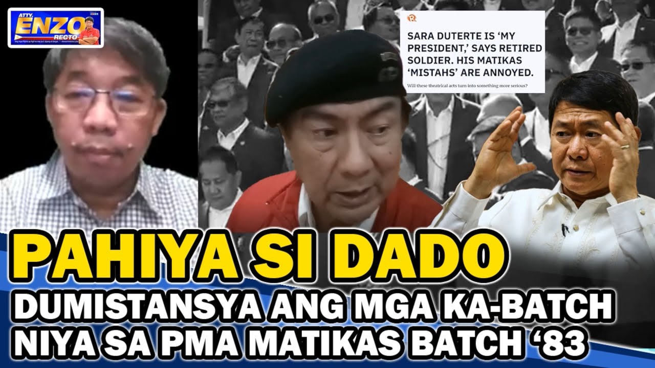 PAHIYA SI DADO, DUMISTANSYA ANG MGA KA-BATCH NIYA SA PMA BATCH '83 - YouTube