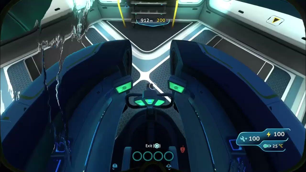 Messing around with console commands on Subnautica. - YouTube
