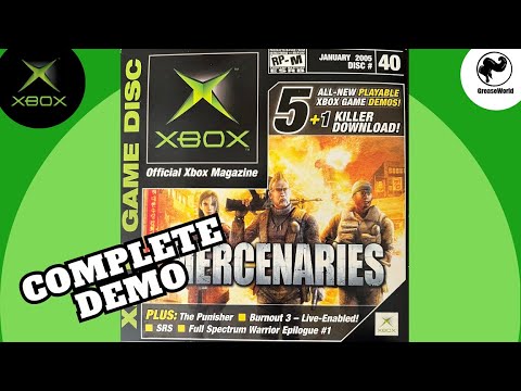 Original Xbox Demo January 2005 Disc 40 FULL GAMEPLAY - YouTube